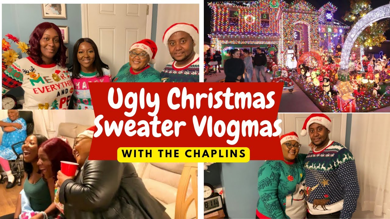 Ugly Christmas Sweater Vlogmas | Sunday Funday - YouTube