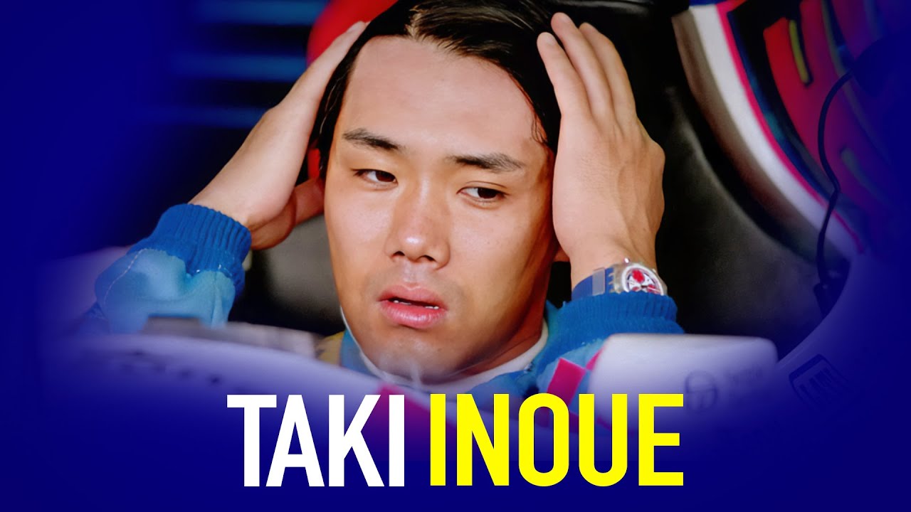 TAKI INOUE: el PILOTO con mas MALA SUERTE de la F1 - YouTube