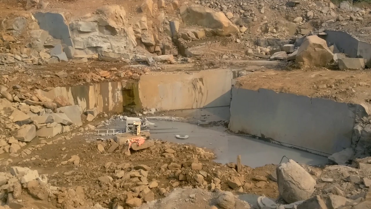 New Black Granite quarry - YouTube