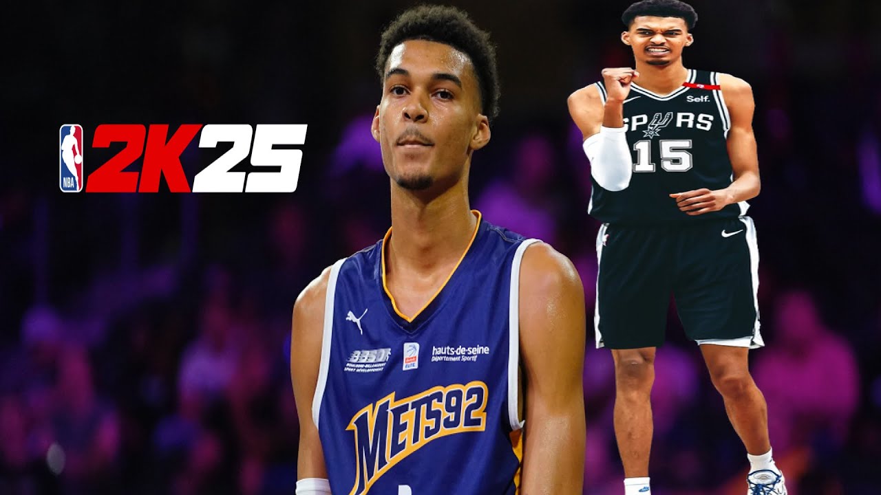 WEMBY DEFENSIVE ANCHOR IN NBA 2K25 - YouTube