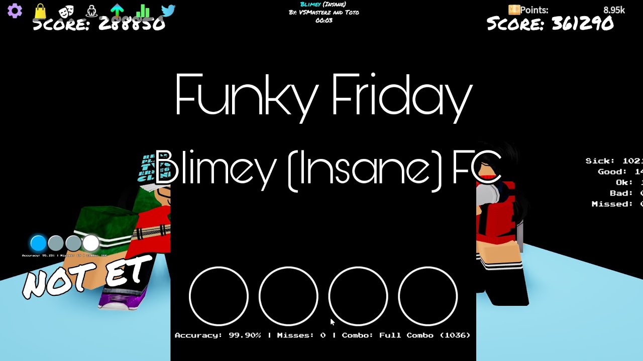 Funky Friday - Blimey (Insane) FC 99.90% - YouTube