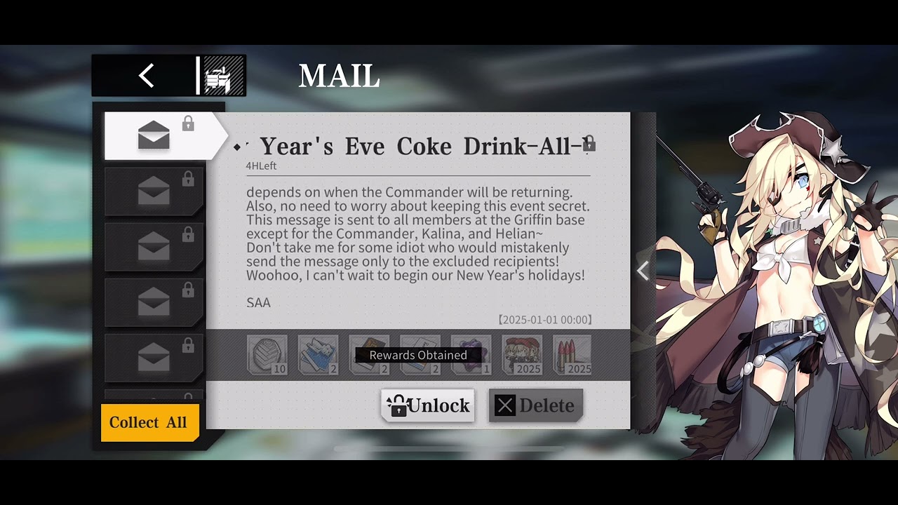 Girls’ Frontline: New Year’s Eve Coke All You Can Drink Notice (ft. SAA ...