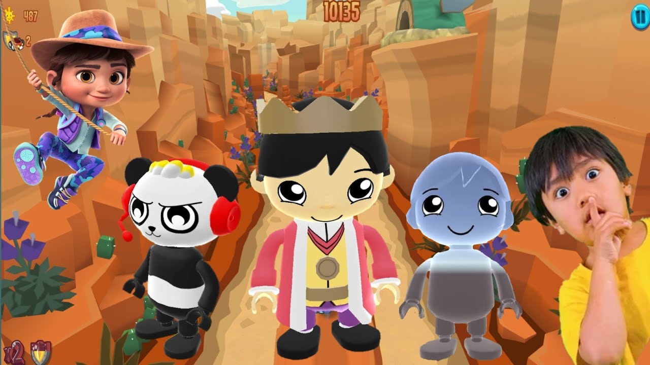 Tag with Ryan - Royal Ryan vs Invisi-Ryan Gameplay - YouTube