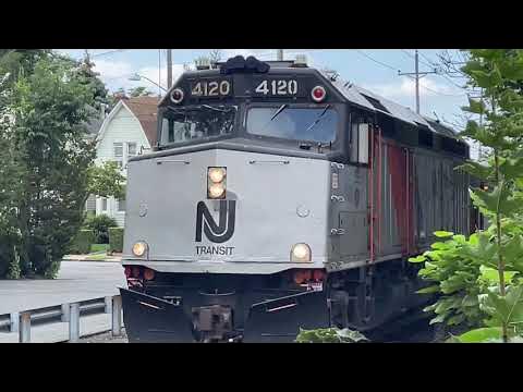 F40PH Friday with NJT 4120 EMD F40PH-2CAT at Anderson Street Station - YouTube