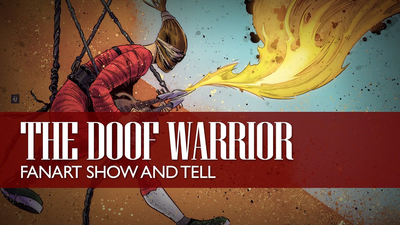Illustrating The Doof Warrior from Mad Max Fury Road - YouTube