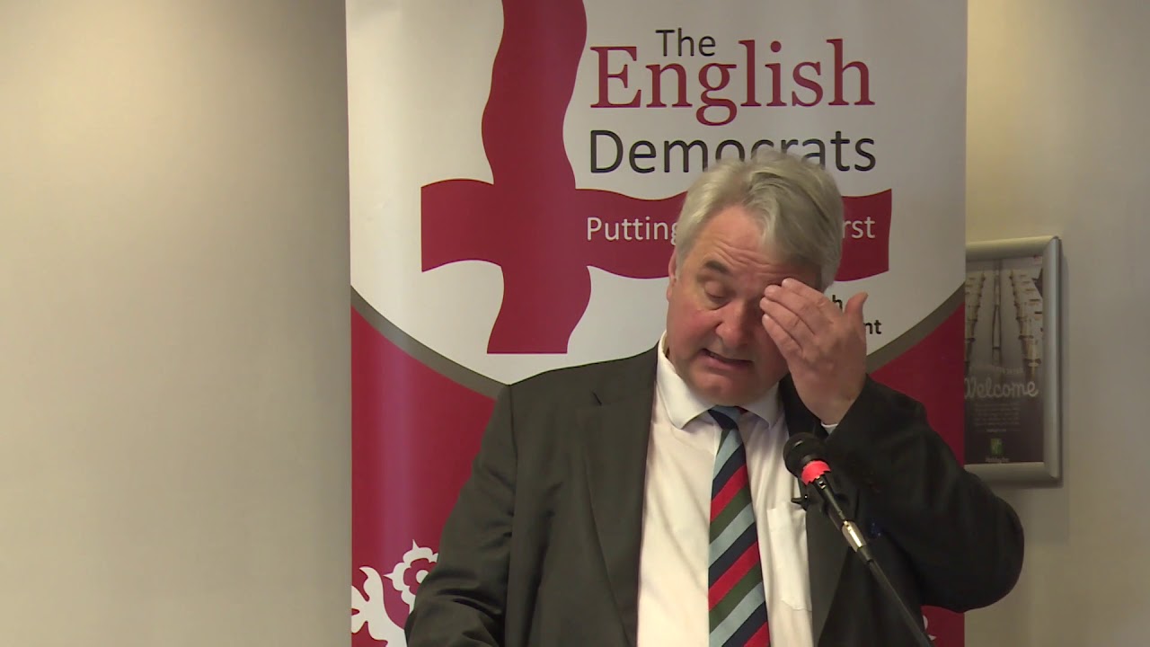 RobinTilbrook English Democrats Conference Speech - YouTube