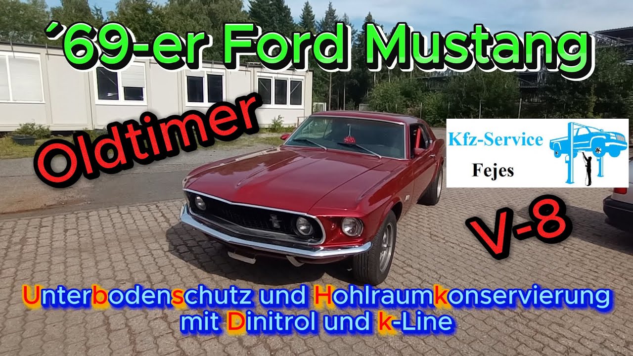 Ford Mustang Baujahr 1969 Oldtimer, wo sitzt der Rost? #oldtimer # ...