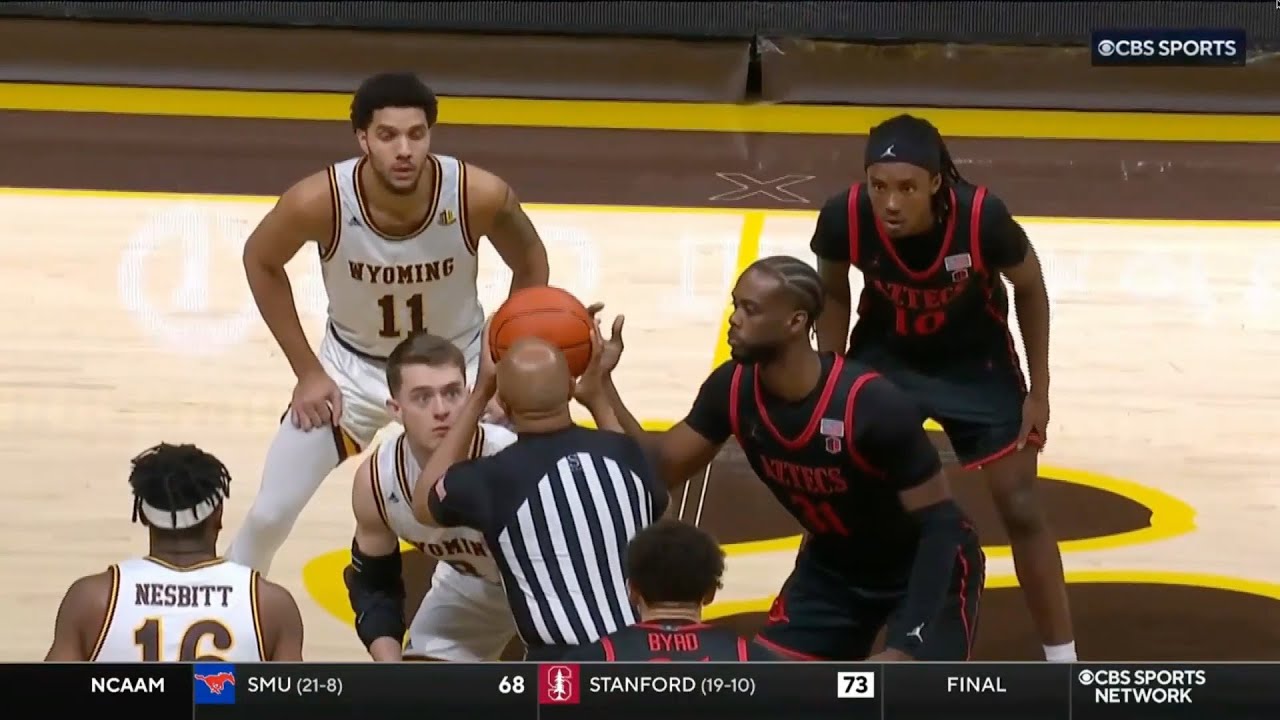 HIGHLIGHTS: San Diego State's 72-69 win over Wyoming - YouTube
