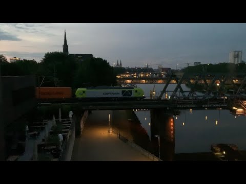 Captrain Vectron Dual Mode te Bremen Neustadt - YouTube