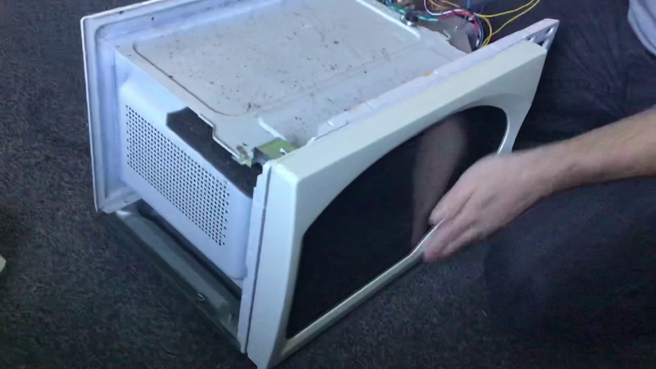Microwave Disassembly - YouTube