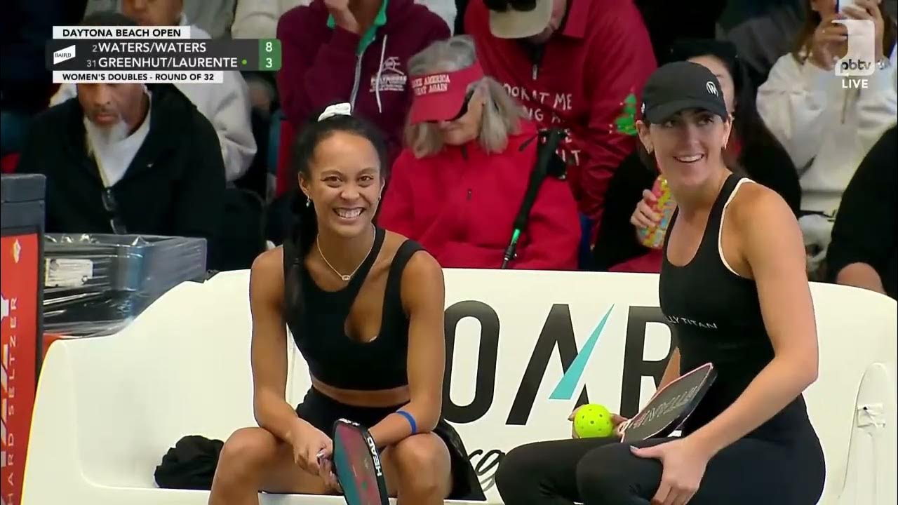 PPA Round of 32 Anna Leigh + Leigh Waters vs Kelsey Laurente + Samantha Greenhut - YouTube