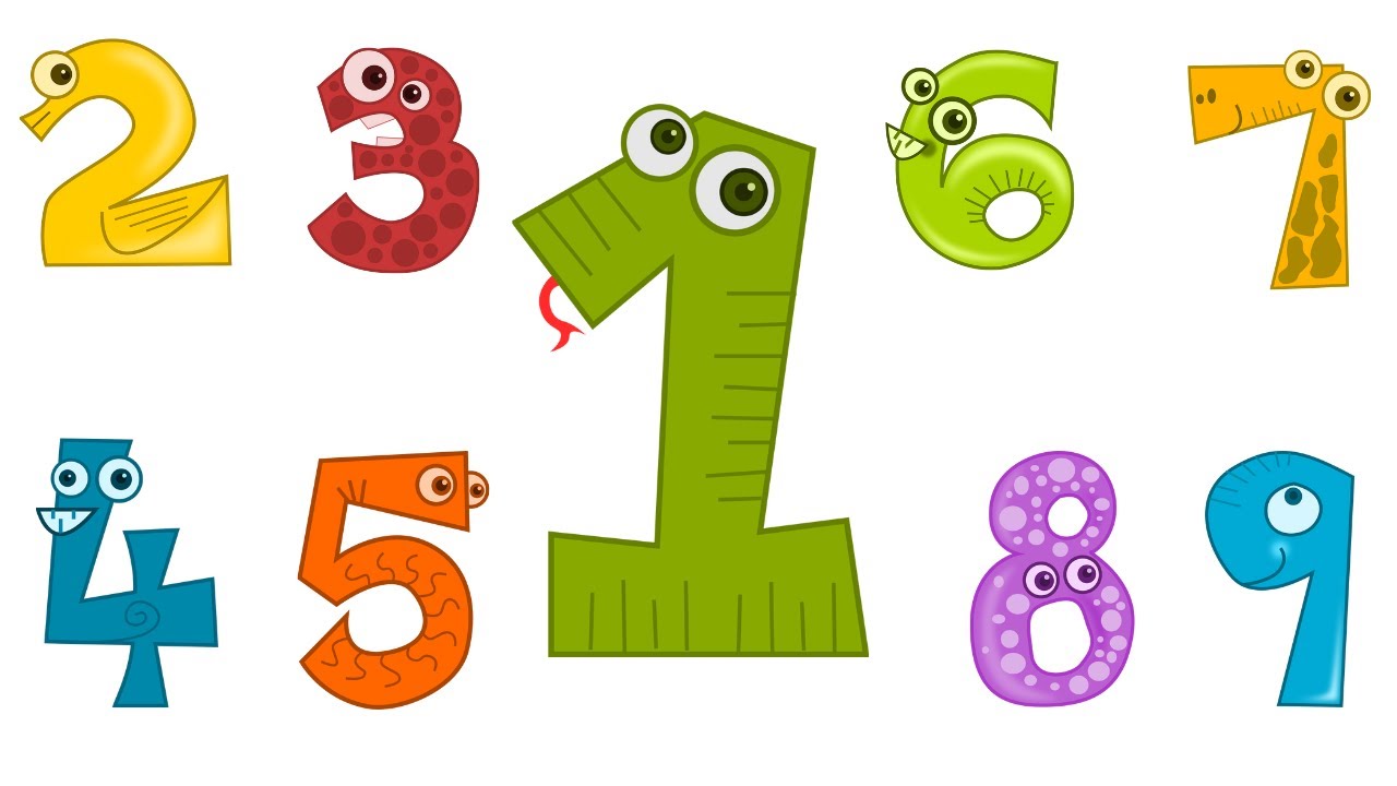 1 2 3 4 5 6 7 8 9 - One, Two, Three, Four, Five, Six, Seven, Eight ...