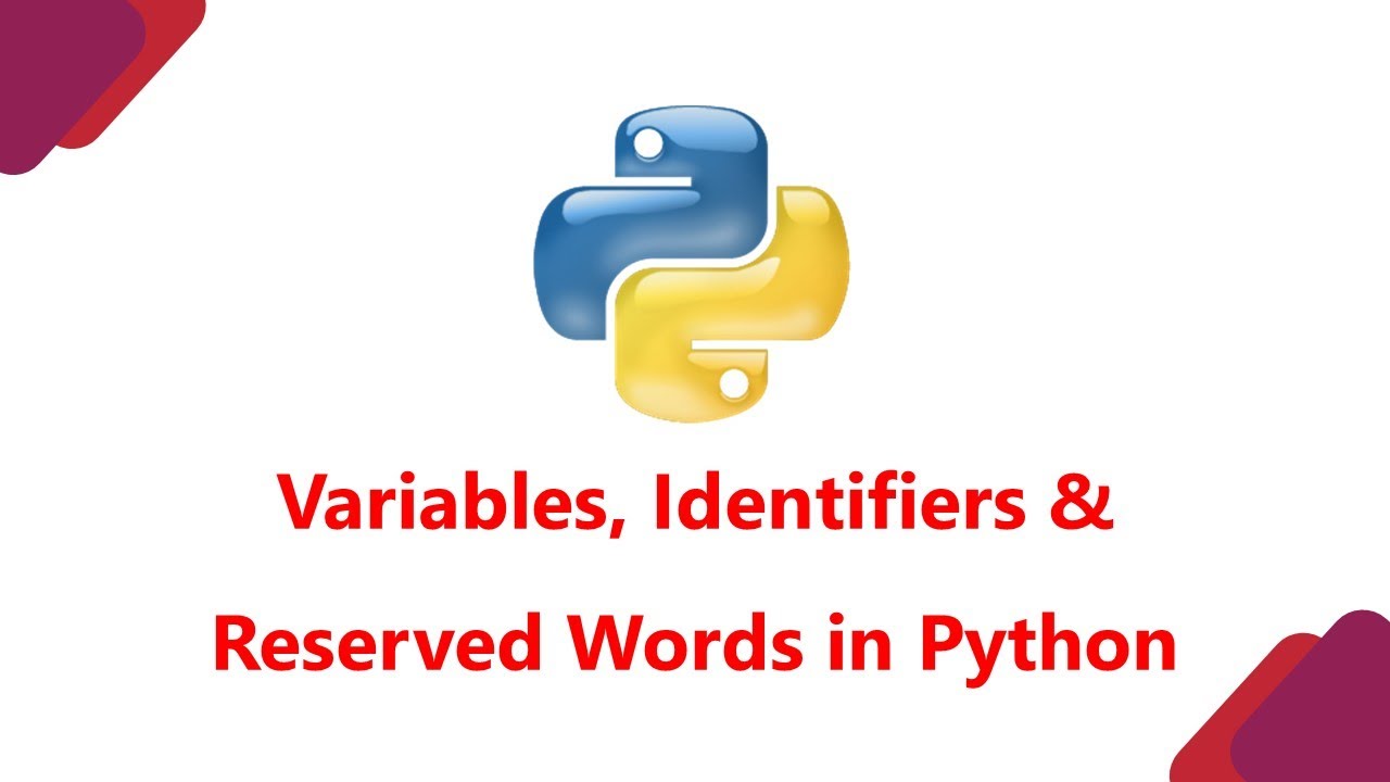 Tutorial 14 Variables,Identifiers & Reserved Words in Python| Hindi ...