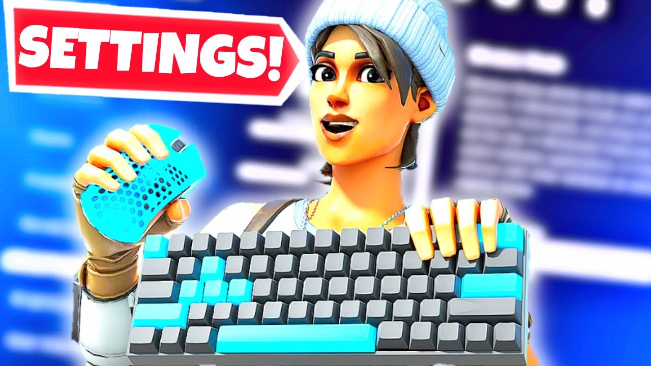 *UPDATED* BEST Fortnite KEYBOARD AND MOUSE SETTINGS For Season 4 ...