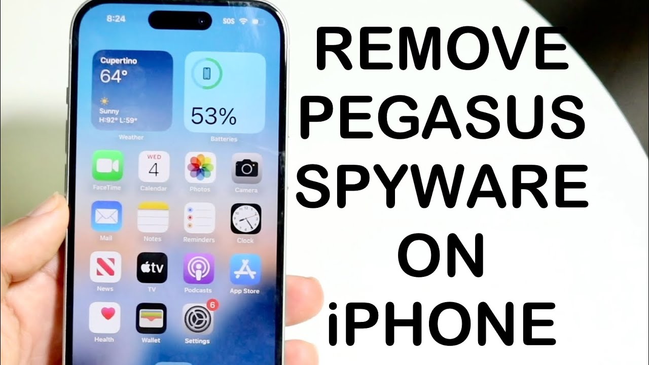 How To Remove Pegasus Spyware On iPhone! (2024) - YouTube