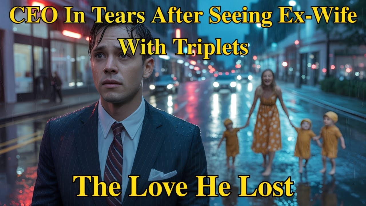 CEO In Tears After Seeing Ex Wife With Triplets - YouTube