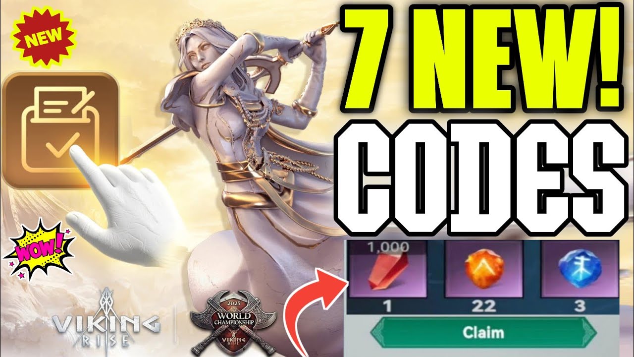 ⚠️Aug Codes⚠️& Beginners Guide Viking Rise | New Viking Rise Redeem ...