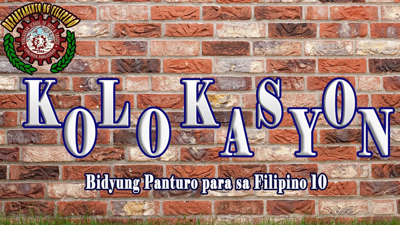 KOLOKASYON - YouTube