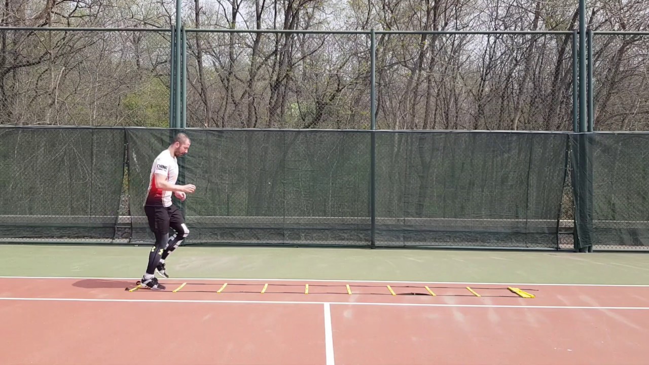 AGILITY LADDER: 2 Foot Runs Lukasz Lojas - YouTube