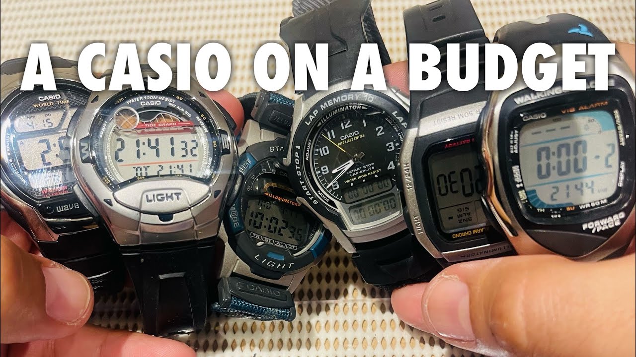 Casios you not heard of - buying a used casio watch on a budget - YouTube