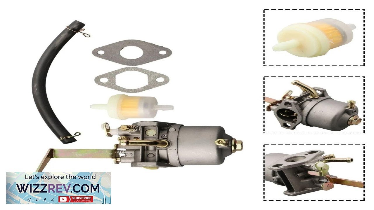 Generator part Carburetor For Harbor Freight Chicago Electric Storm Cat ...