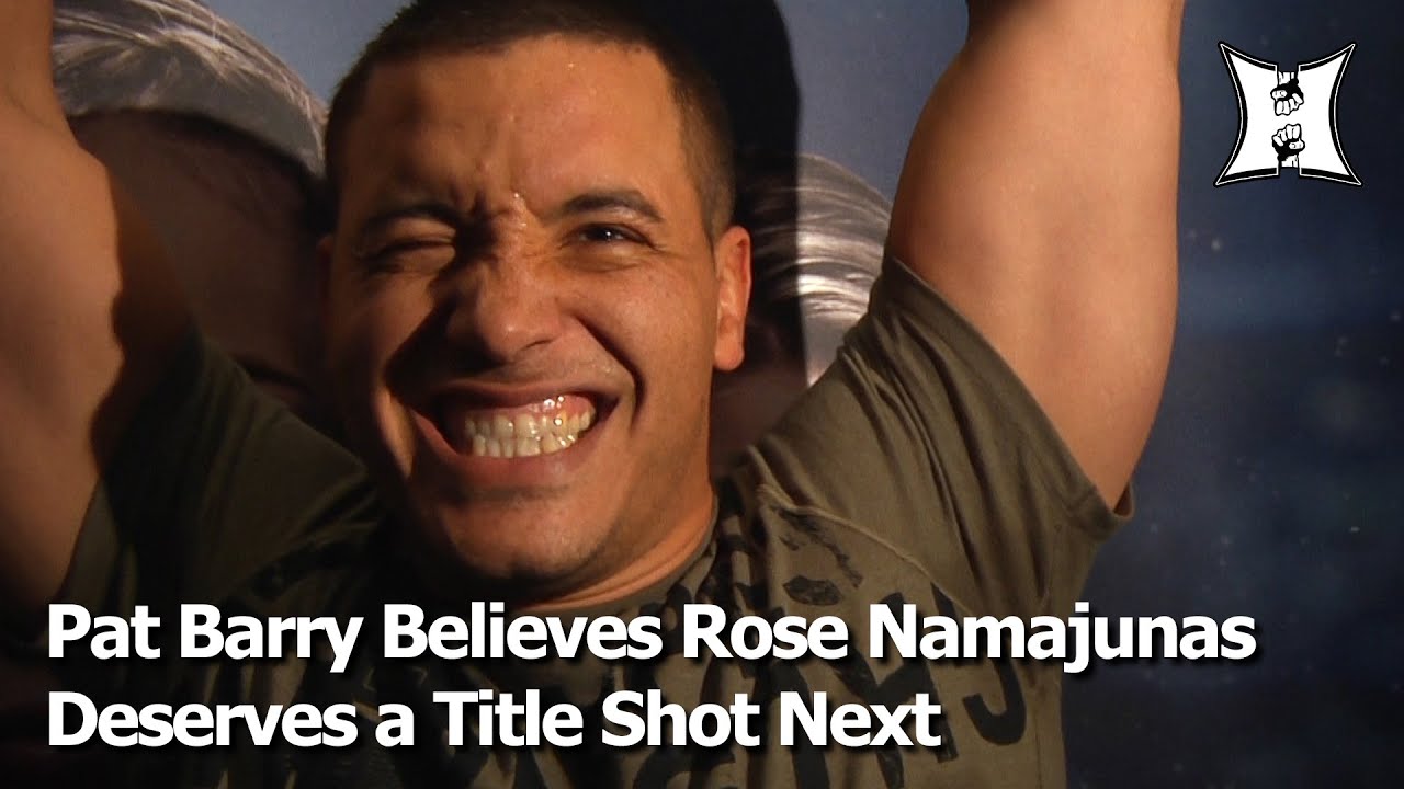 Pat Barry Believes UFC Strawweight Rose Namajunas Deserves A Title Shot ...