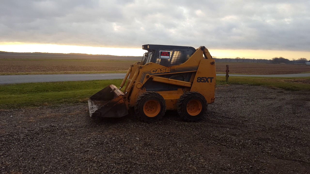 Case 85xt operating - YouTube