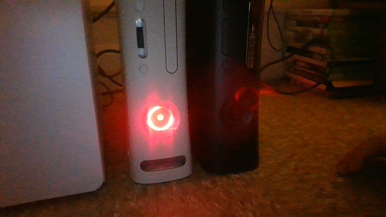 FAULTY XBOX 360 POWER SUPPLY (RROD) ERROR CODE 0001 - YouTube