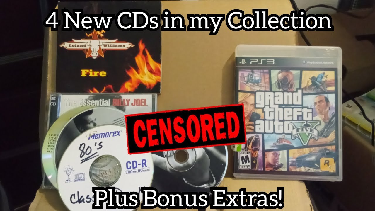 4 New CDs in my Collection + Bonus Extras - YouTube