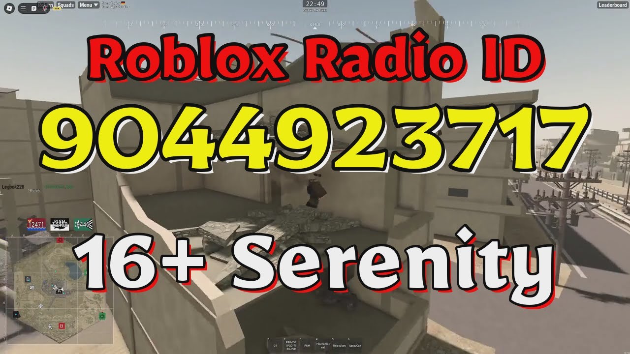 Serenity Roblox Radio Codes/IDs - YouTube