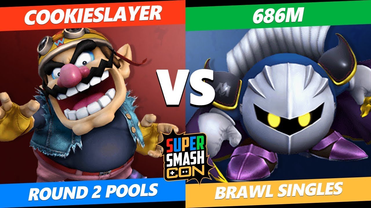 SSC 2019 SSBB - cookieslayer (Wario) Vs. 686M (Meta Knight) Smash Brawl ...