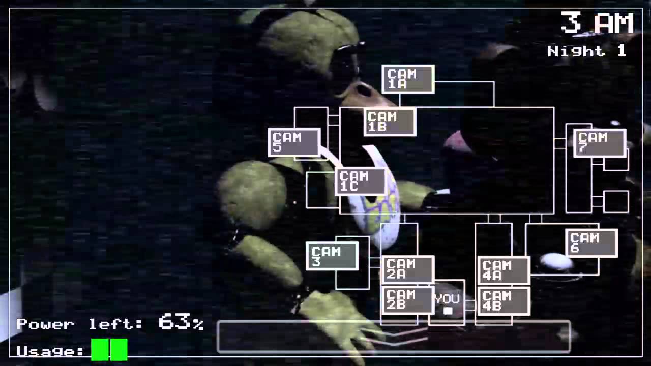 Fnaf night 1 win - YouTube