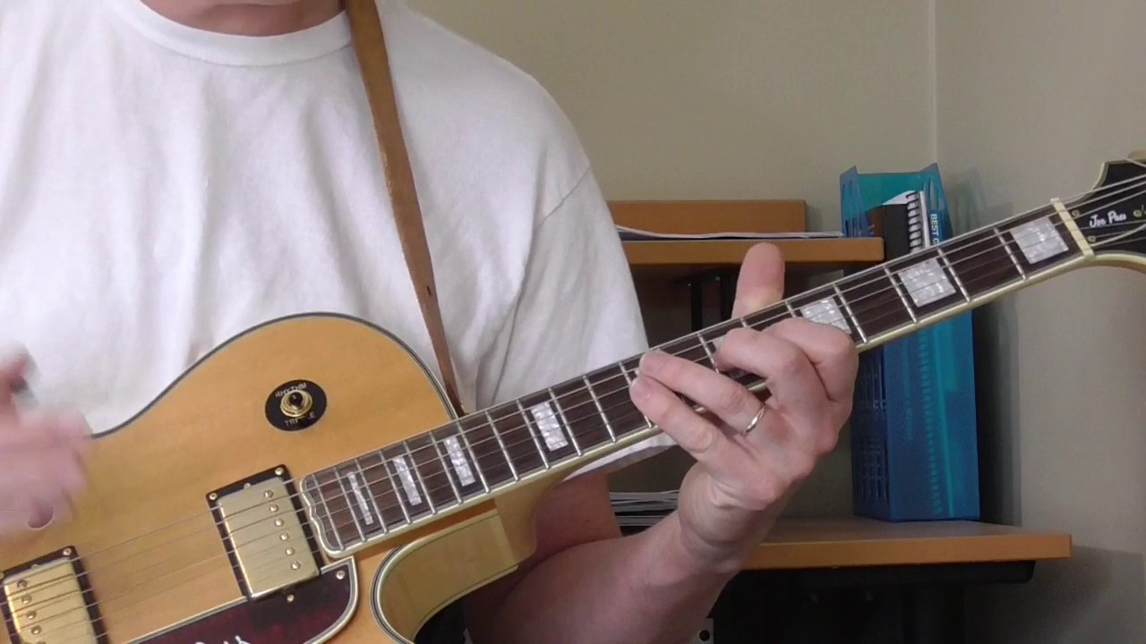 T-Bone Walker Guitar Lesson - Instrumental in Bb Part 2 - YouTube