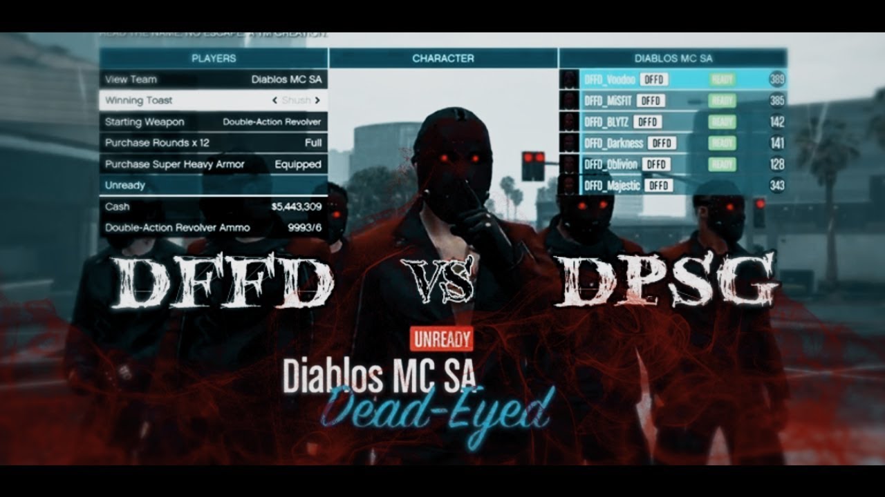 Diablos Mc SA {DFFD} vs DopeSquadGang {DPSG} 2-0 - YouTube