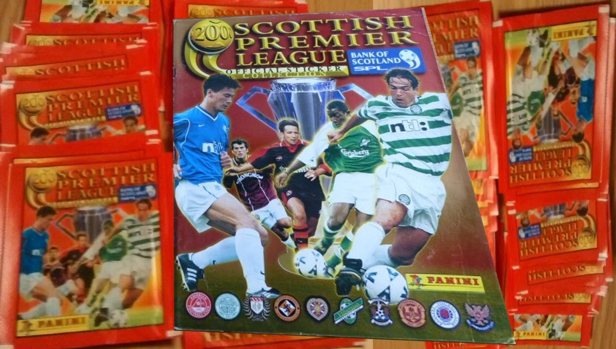 PANINI - SPL 2000 STICKER ALBUM - 100% - YouTube