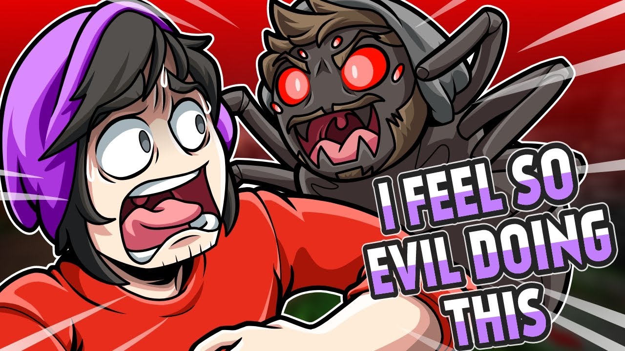 HIS ARACHNOPHOBIA COULDN'T TAKE IT | Barony - YouTube
