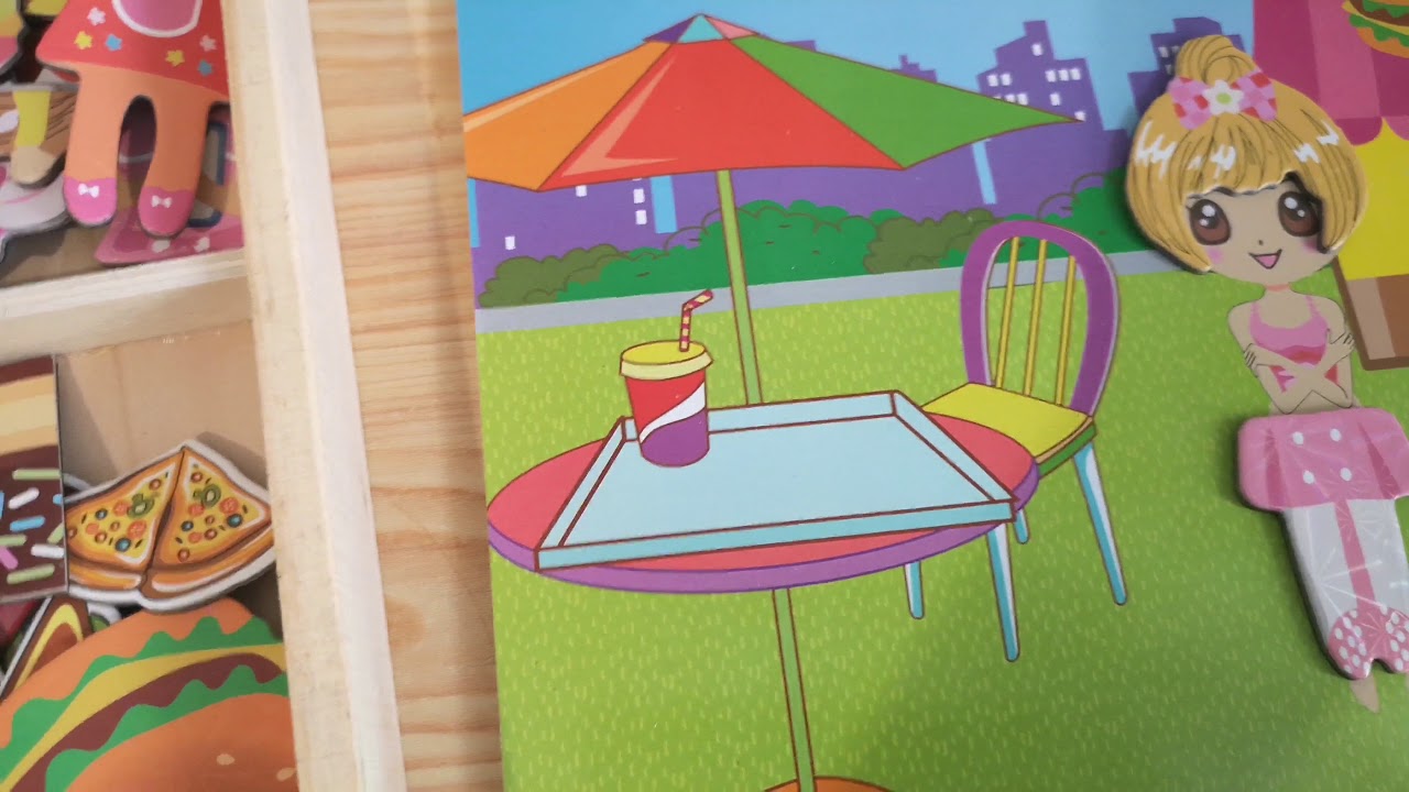 Joc de creatie/La picnic/Joc educativ/pentru copii - YouTube