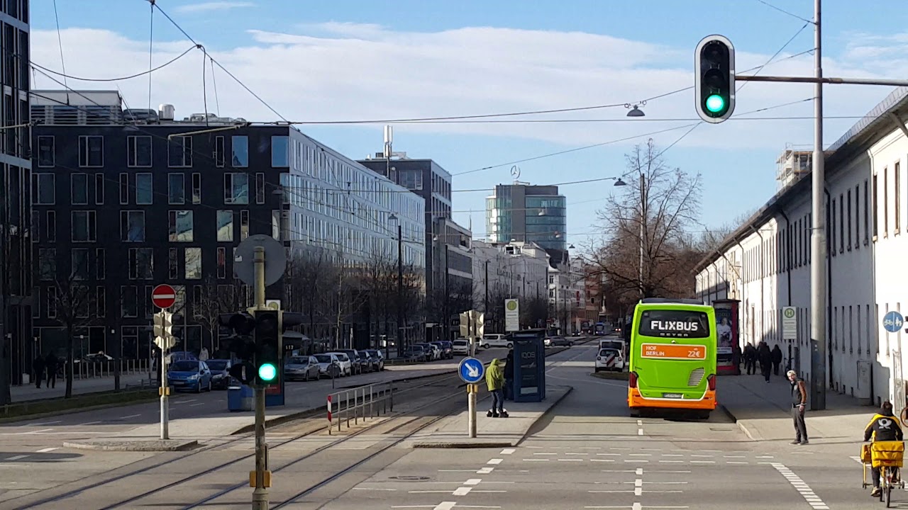München Center bus Station || Munich Central Station - YouTube