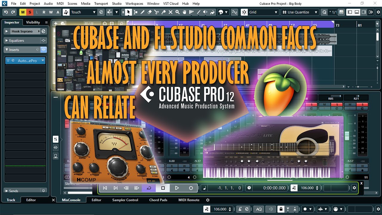 Cubase And FL Studio Common Facts Almost Every Producer Can Relate 😇 ...