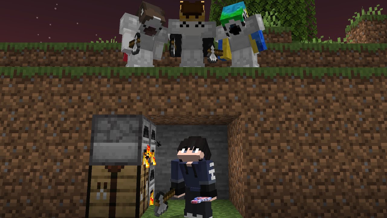 Minecraft Speedrunner VS 3 Hunters (OLD/OUTDATED) - YouTube