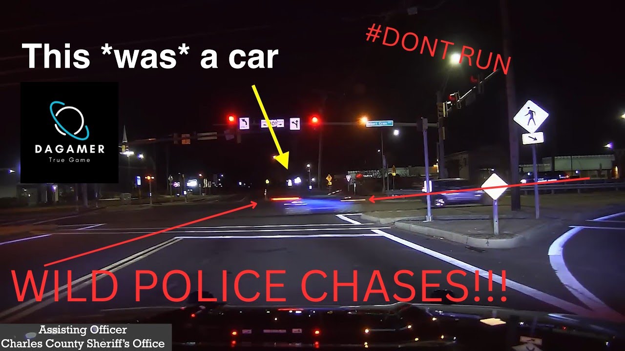 MAN TRIES TO RUN FROM POLICE IN A WILD MULTI-STATE CAR CHASE! ENDS IN ...