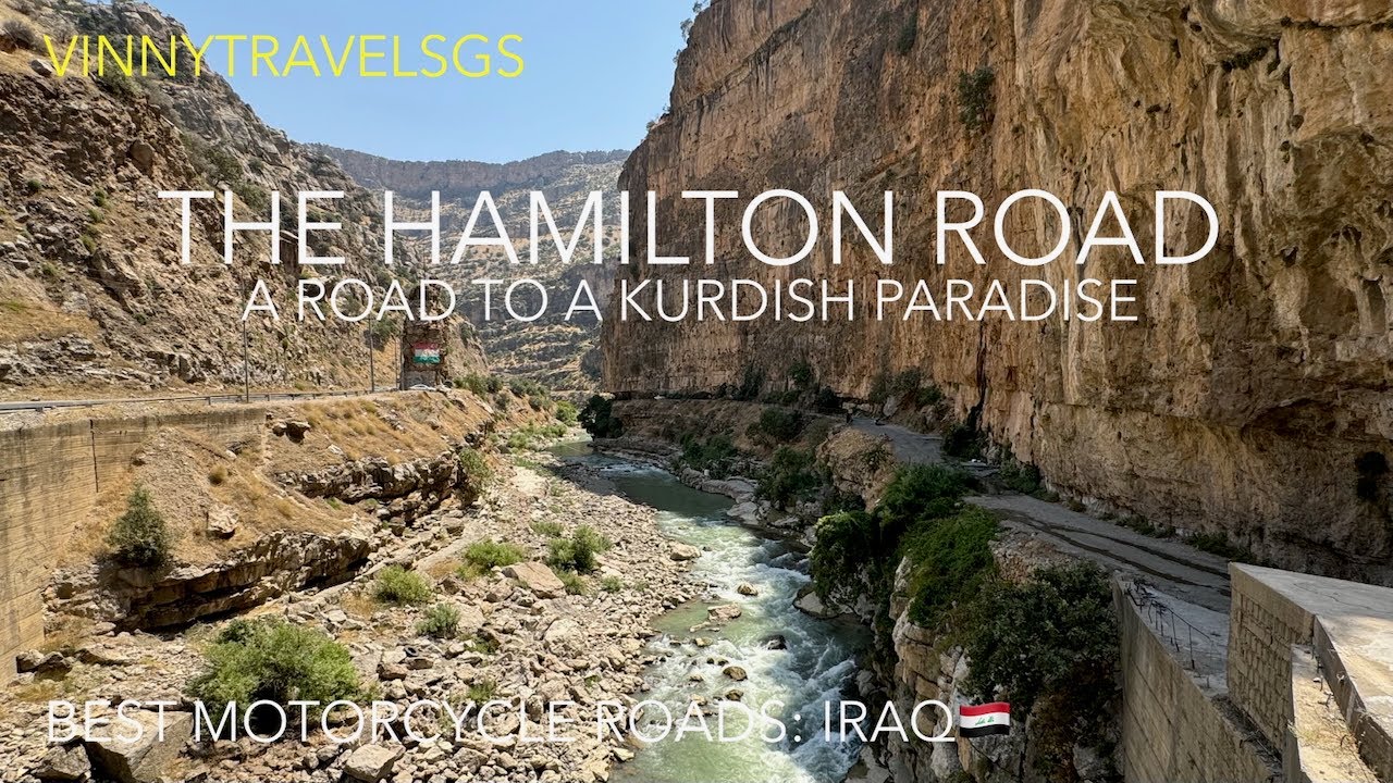 Best Motorcycle Roads: The Hamilton Road in Iraq (Kurdish region) - YouTube