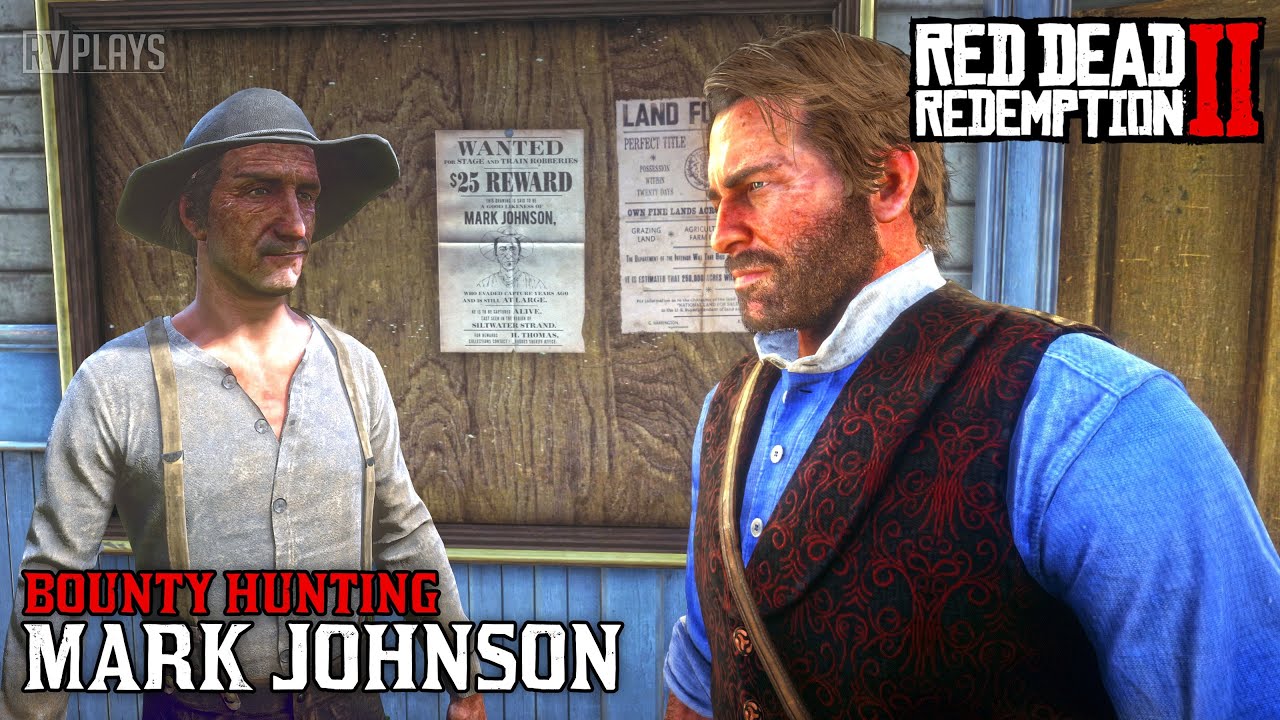 Red Dead Redemption 2 : Bounty Hunting - Mark Johnson (PS5 Gameplay ...