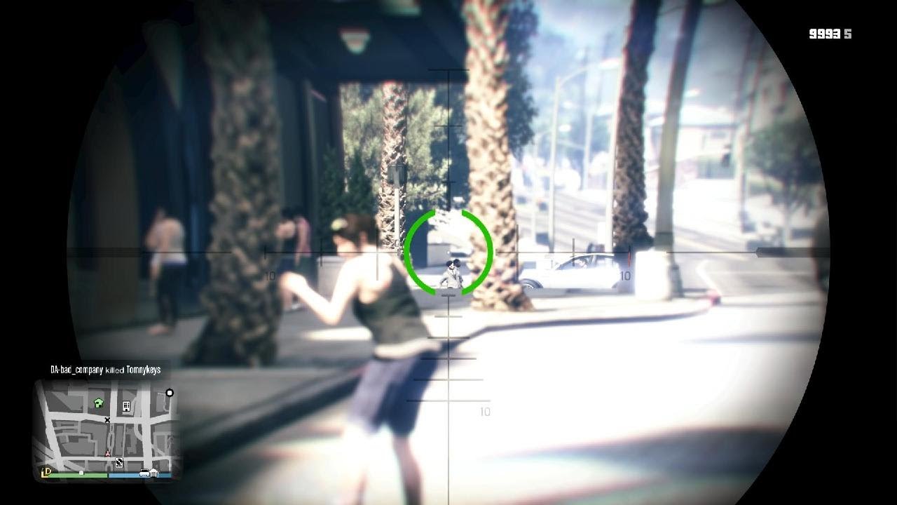 Grand Theft Auto V DEE BADCO head shot bounty kill 🤕💀 - YouTube