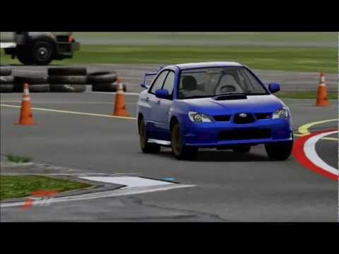 Driving the Subaru Impreza WRX STi GDB-F on FM4 - YouTube