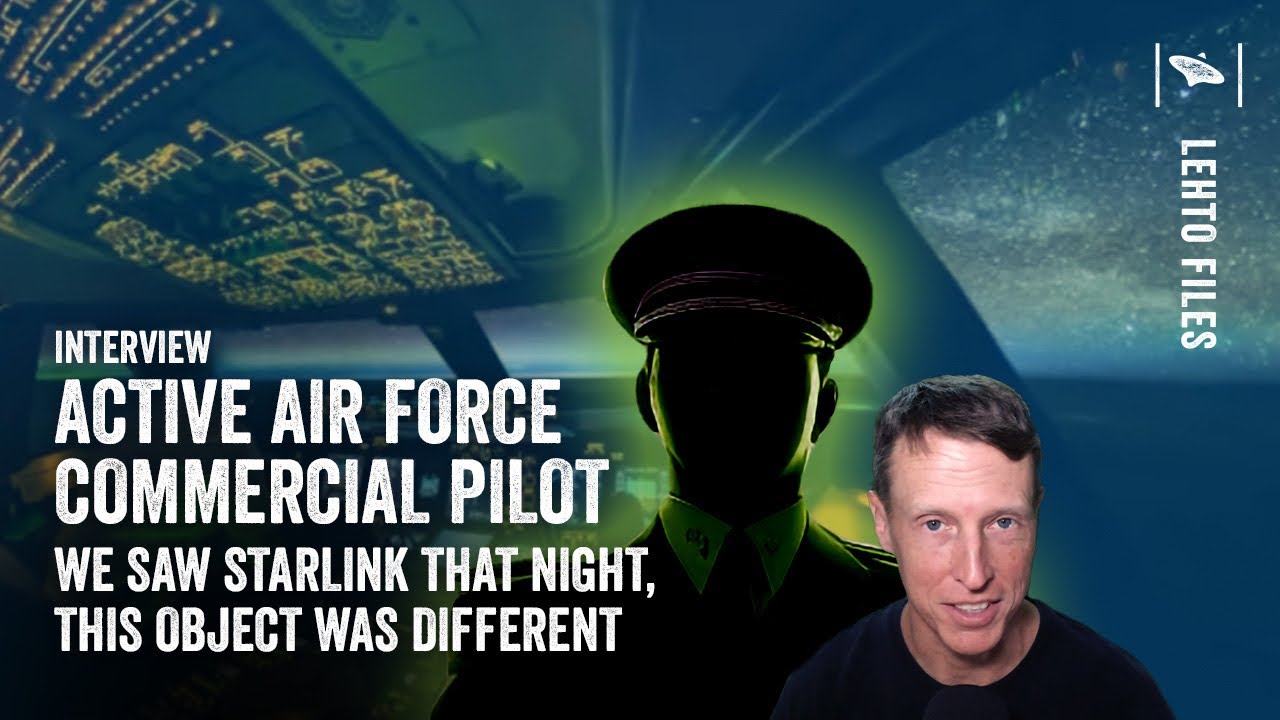 Air Force/Commercial Pilot Videos UAP-"Not Starlink" - YouTube