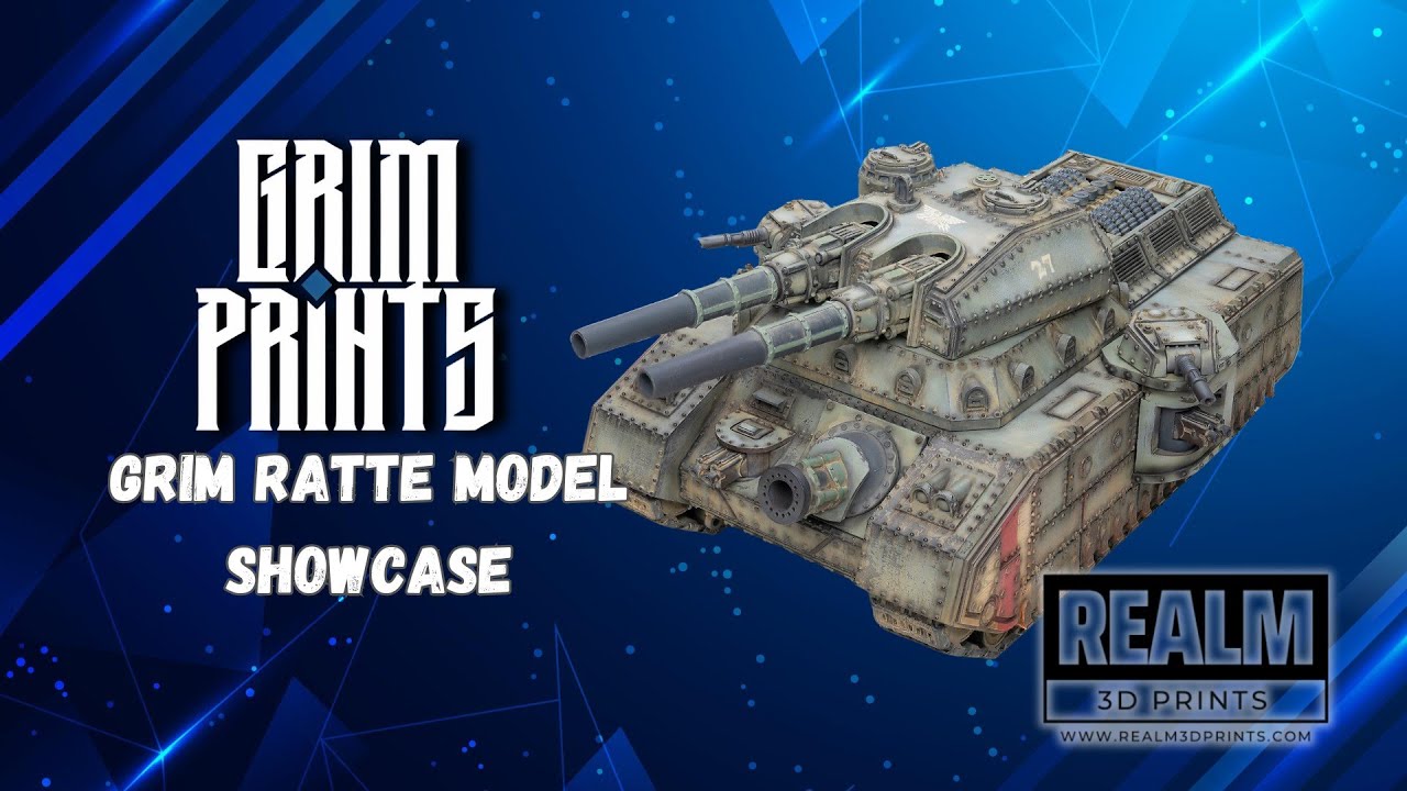 Grim Prints - Grim Ratte Model Showcase - YouTube