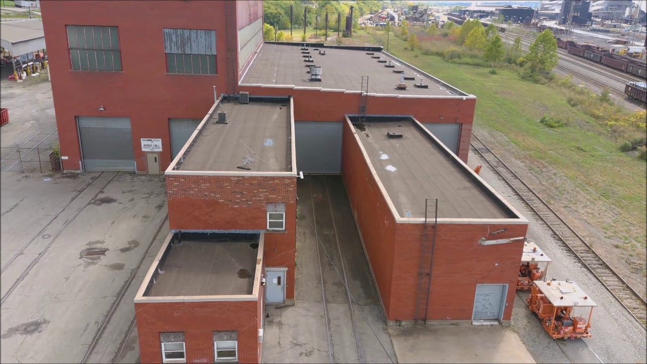Norfolk and Southern railroad repair shop - YouTube