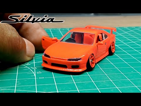 Make a Nissan Silvia S15 with PVC - DIY HOT WHEEL