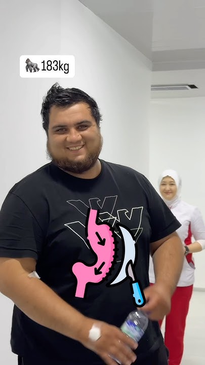 🦍183kg | 3 kunda -10 kg / 4 oyda -50 kg красавчик😎 #ozish #bariatricsurgery #bariatricsurgery ...